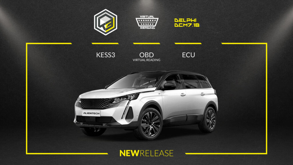 Work via OBD on the Delphi DCM7.1A / DCM7.1B control units equipped on ...