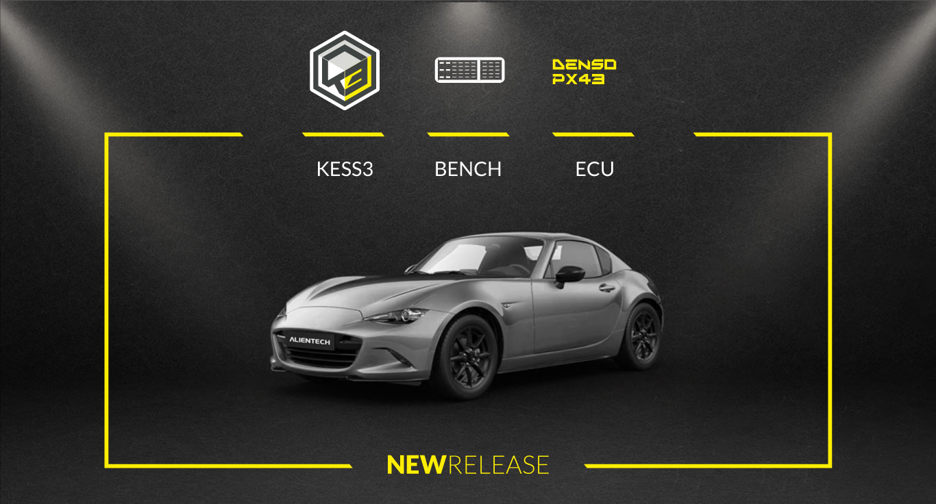 Work in bench and boot mode on Delphi DCM6.2AP, Denso PX43 and Denso ...